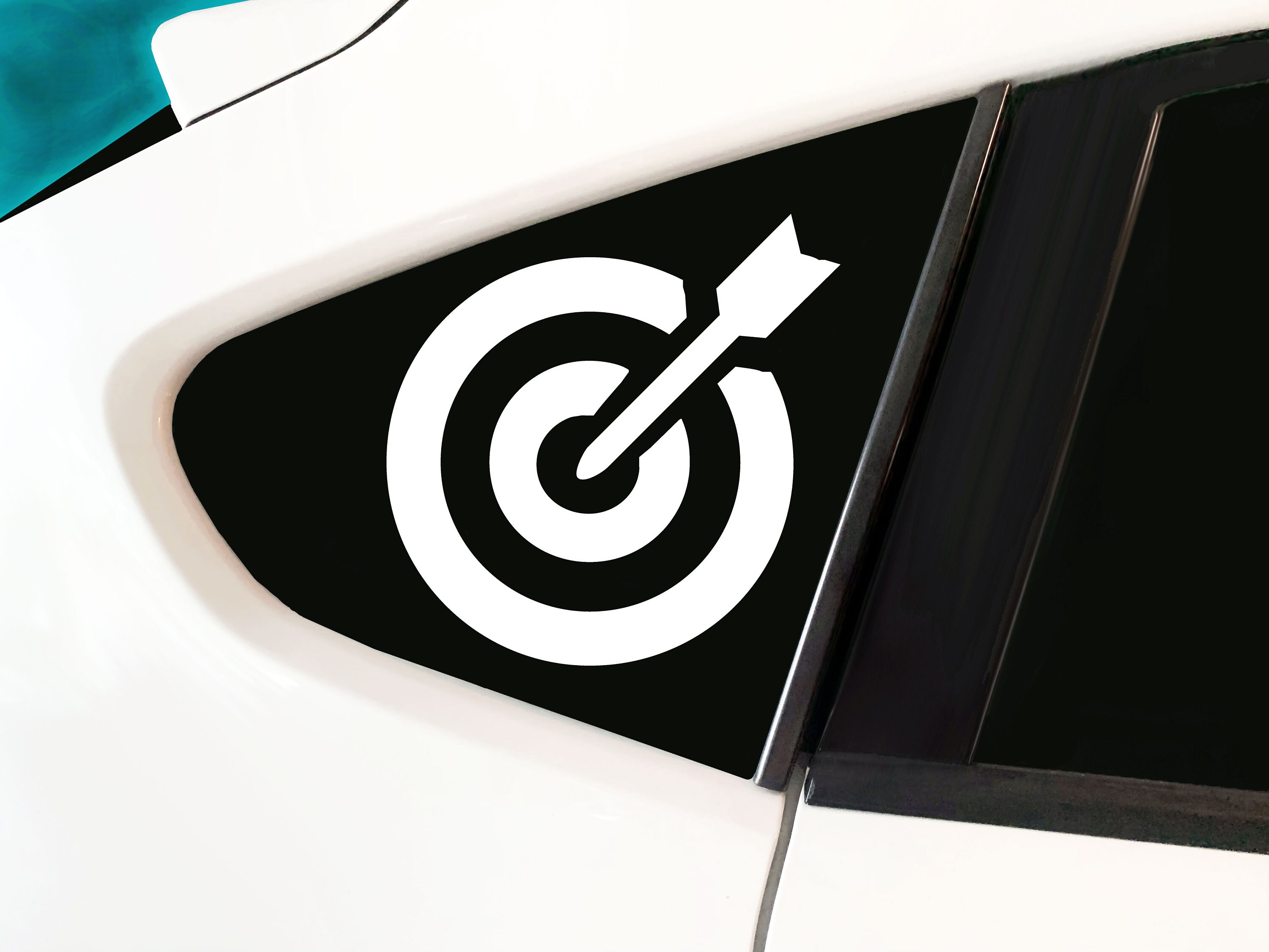 BULLSEYE Car Decal Laptop Decal Window Decal - Etsy