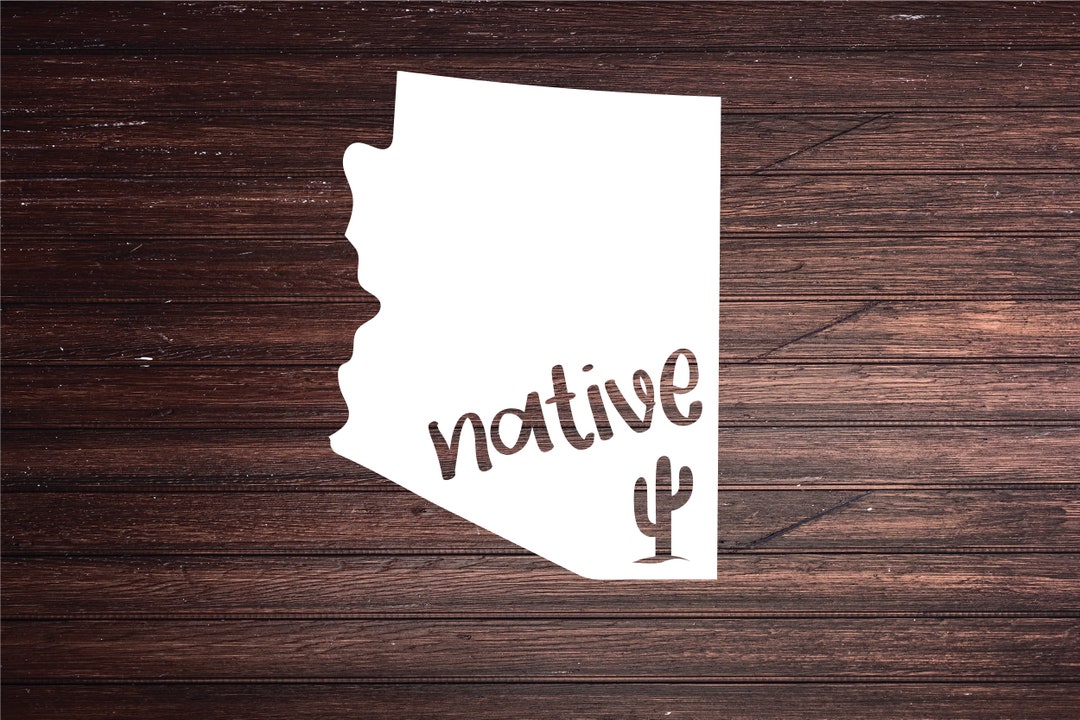 Arizona State Decal Native | Home State Decal | State Sticker | Grand ...