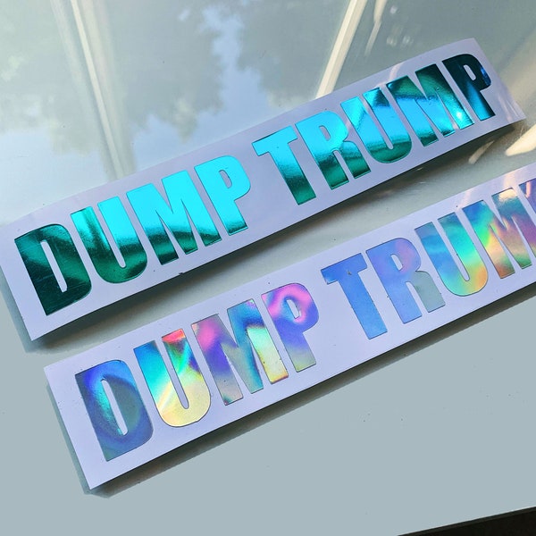 Dump Trump Sticker - Etsy