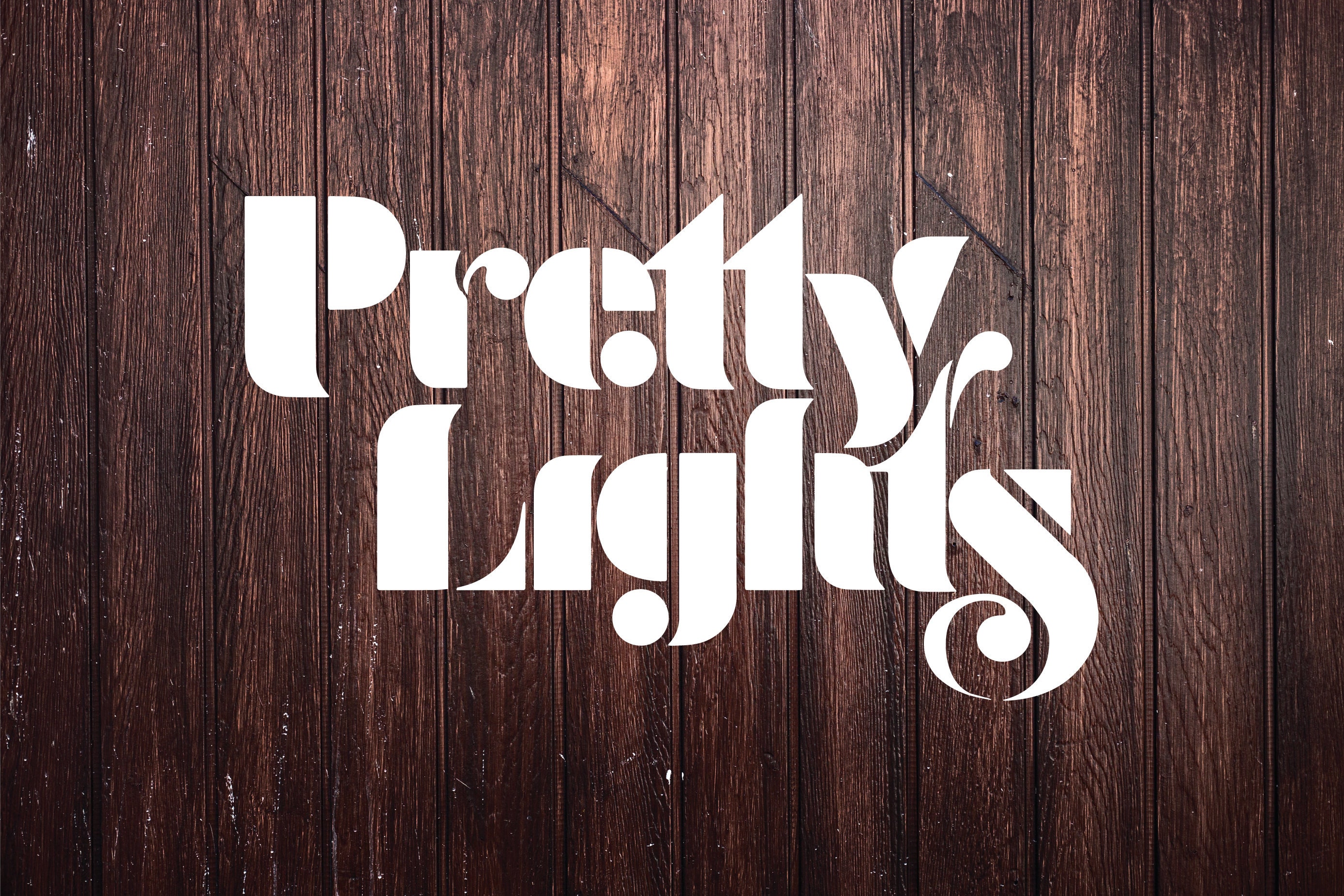 Pretty Lights Decal Car Decal Vinyl EDM Laptop Mac Phone - Etsy