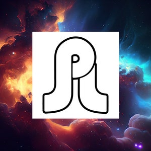 PL Pretty Lights OG Logo Outlined Decal Sticker, Car Decal, Laptop ...