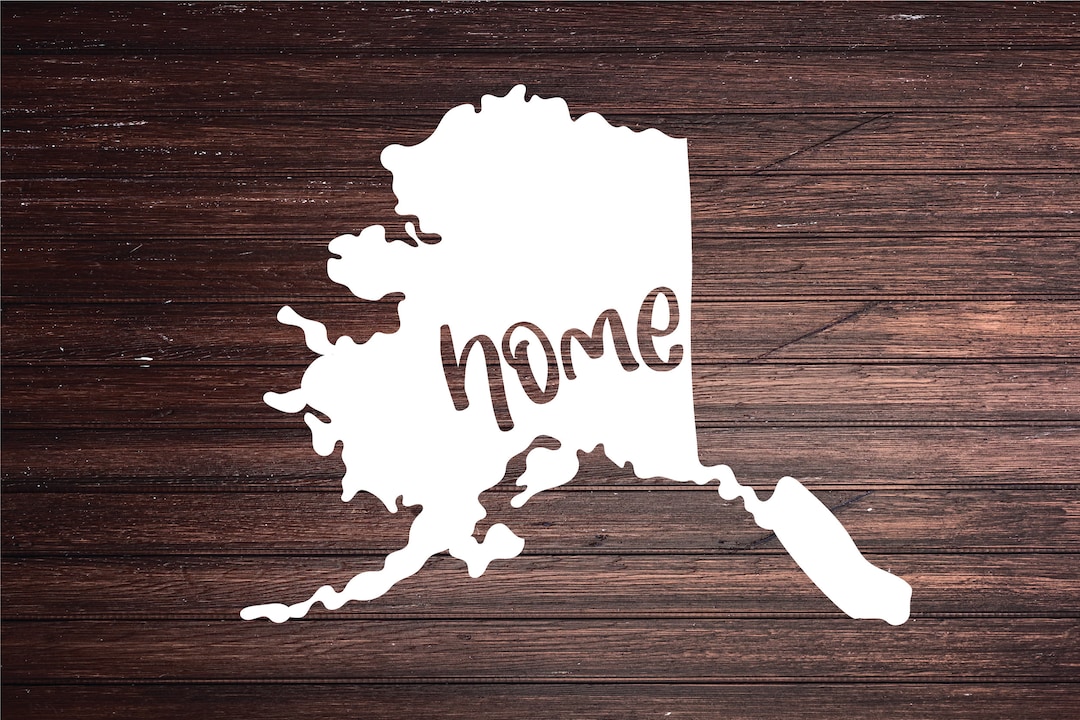 Alaska State Decal | Home State Decal | Native State Sticker | the Last ...