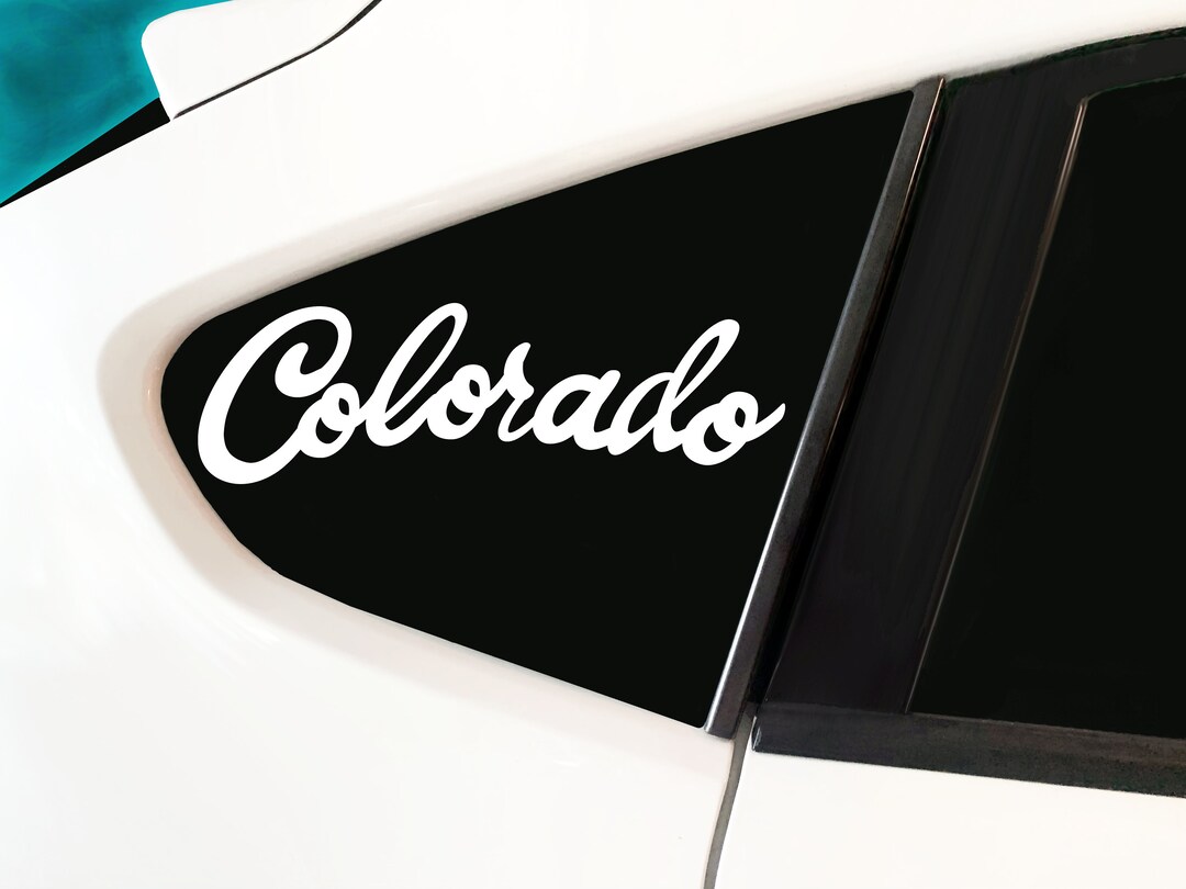 Colorado State Decal Native | Native State Sticker | Home State Decal ...