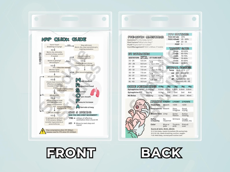 NRP Quick Reference Guide - Etsy