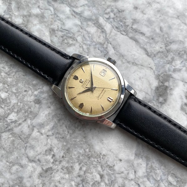 Omega Seamaster Vintage Gold Watch - Etsy