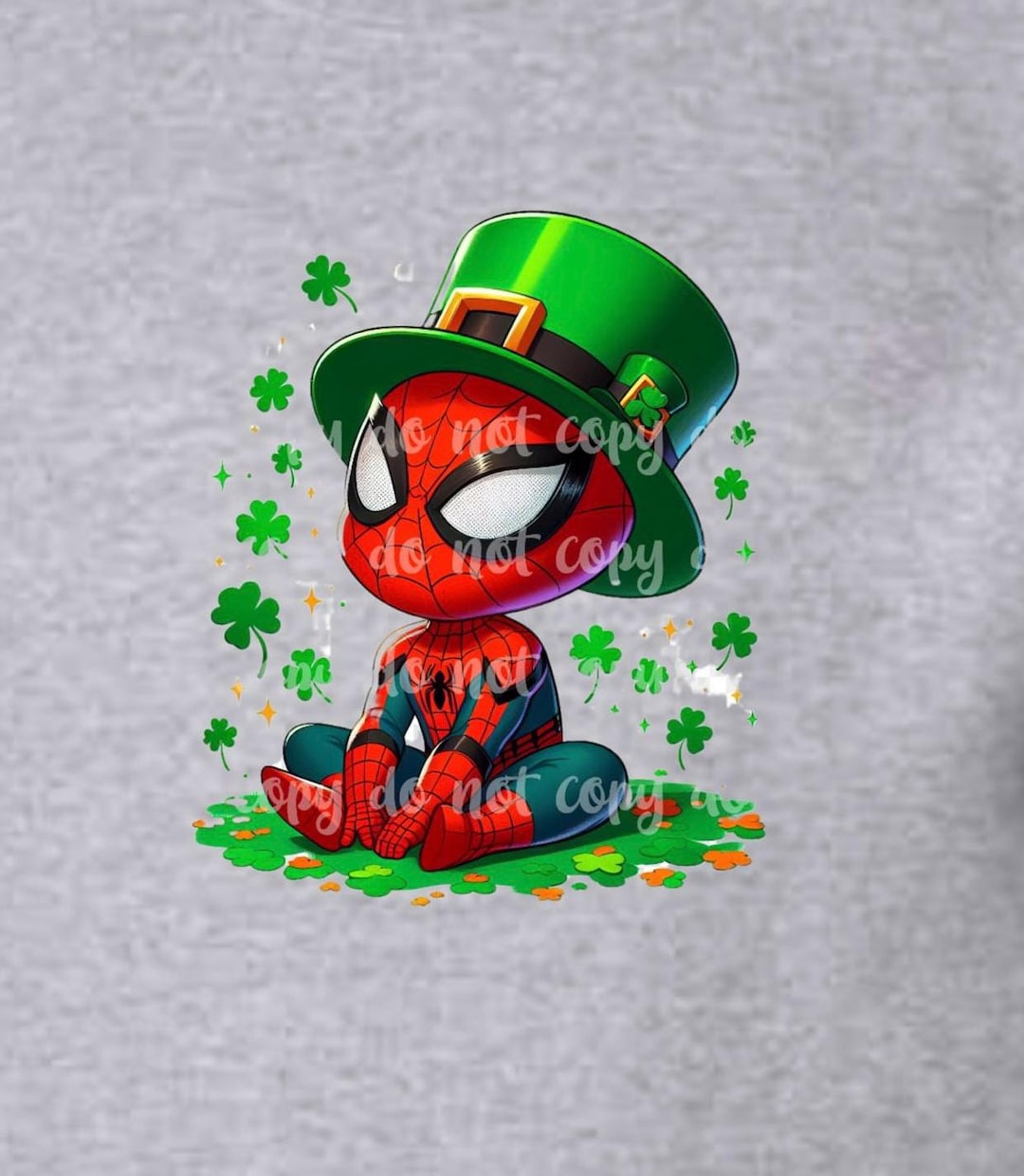 Spidey Cartoon St. Patricks Day Kids Shirt Hoodie - Lucky Spidey Kids ...