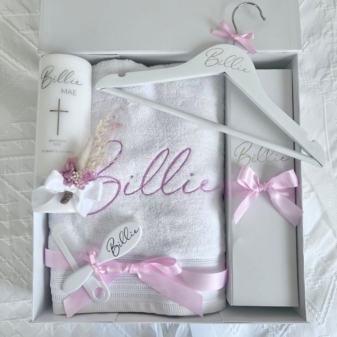 Baptism | Christening Gift Box | Keepsake Box | Baptism Candle ...