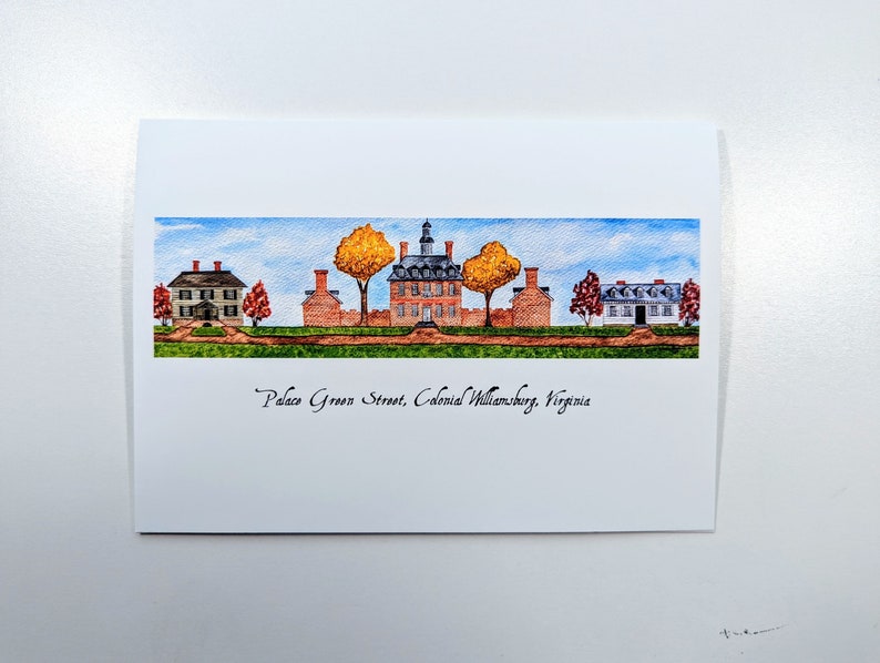 Colonial Williamsburg PRINTS, Blank Greeting Cards, Bookmarks, Colonial ...