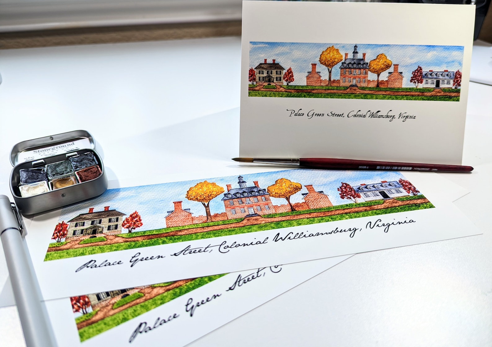 Colonial Williamsburg PRINTS, Blank Greeting Cards, Bookmarks, Colonial ...