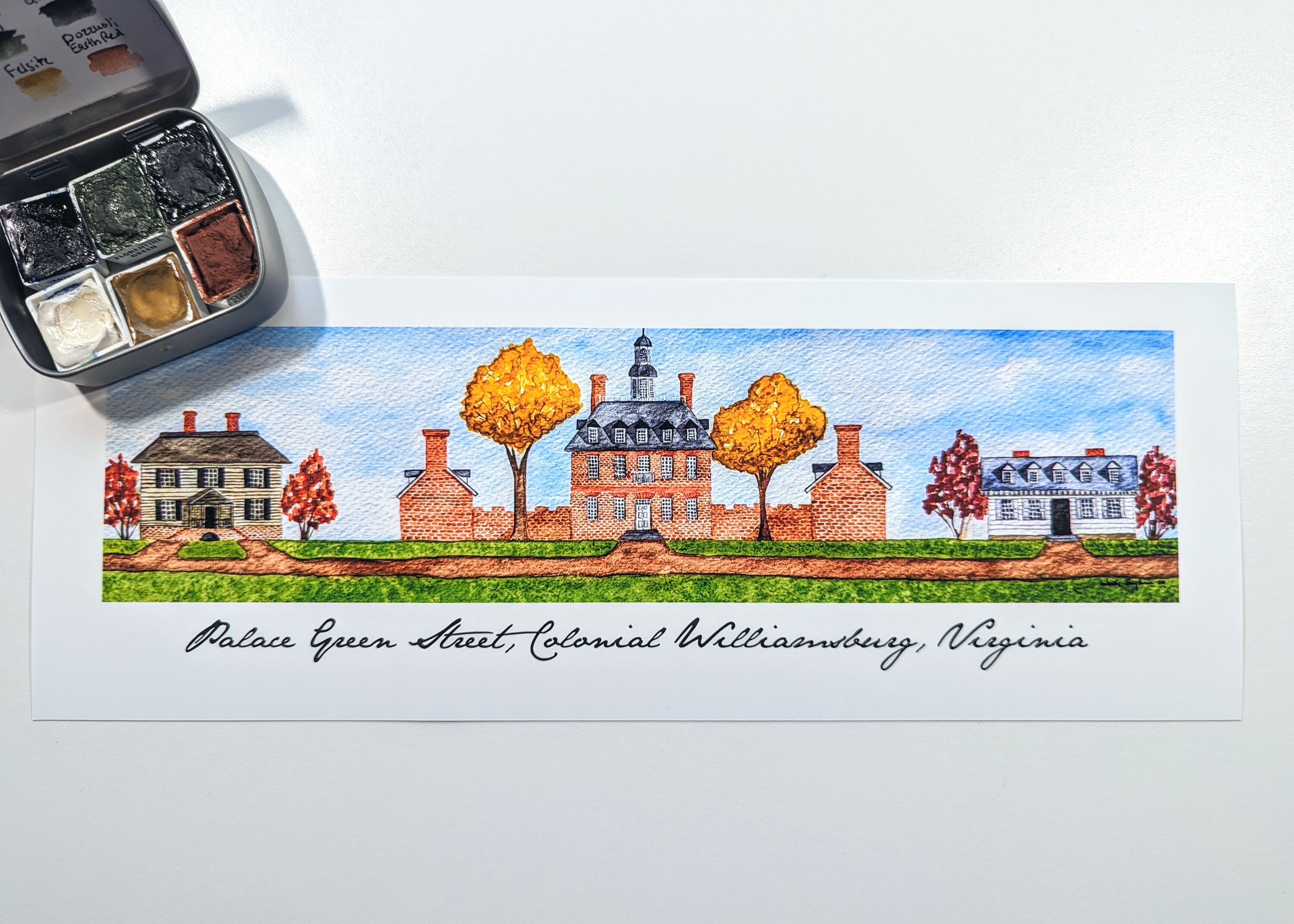 Colonial Williamsburg PRINTS, Blank Greeting Cards, Bookmarks, Colonial ...