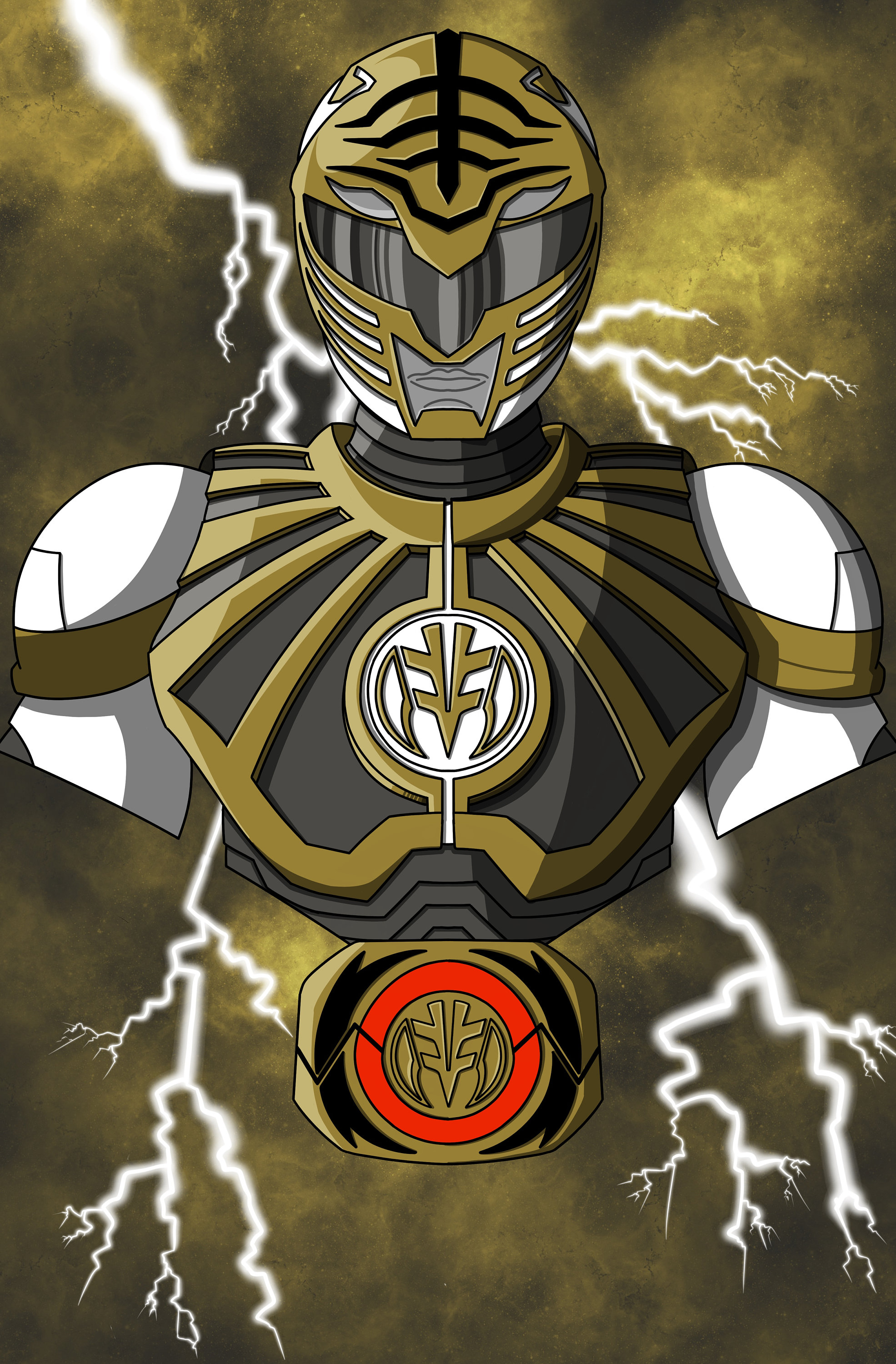 White Tiger Ranger Wallpaper
