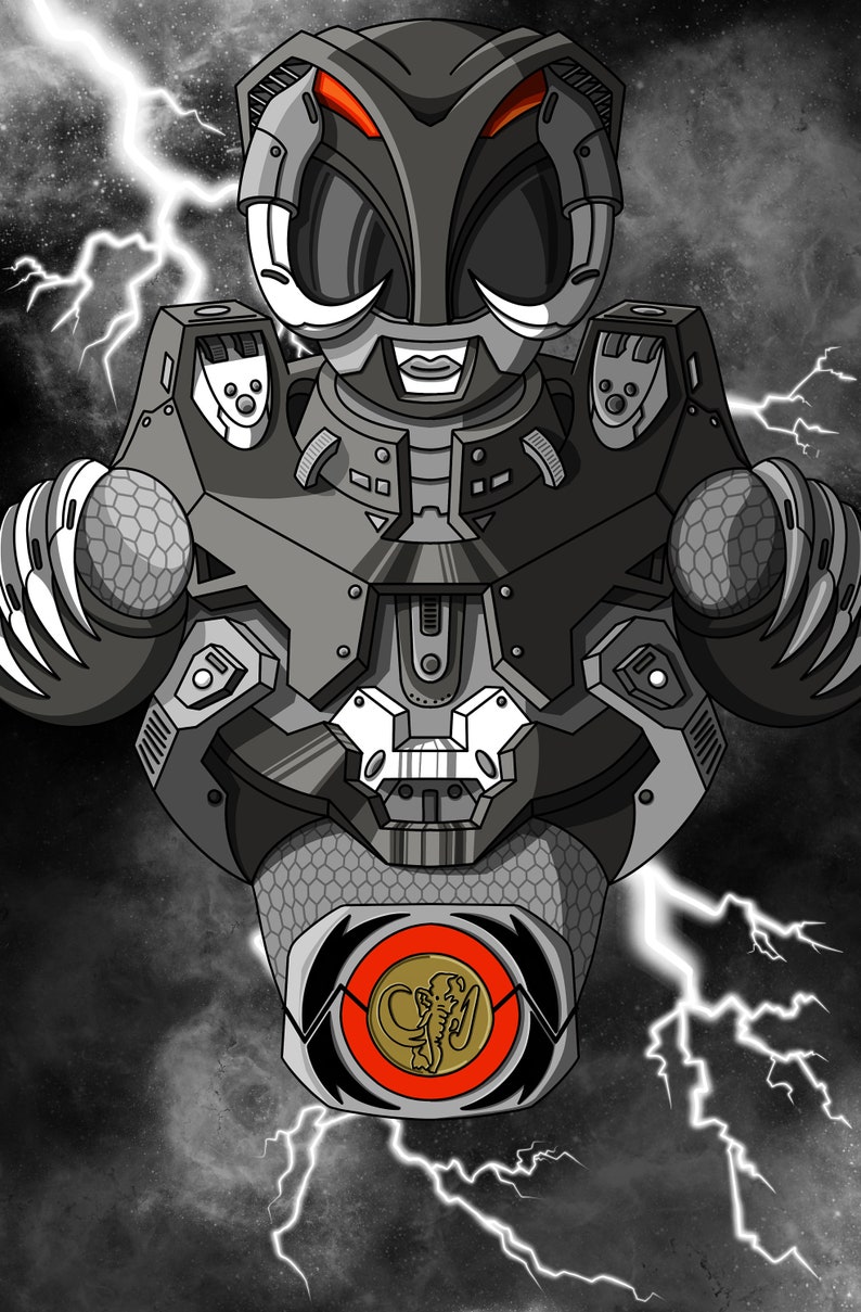 Power Rangers Power Pack - ALL 7 RANGERS - Etsy