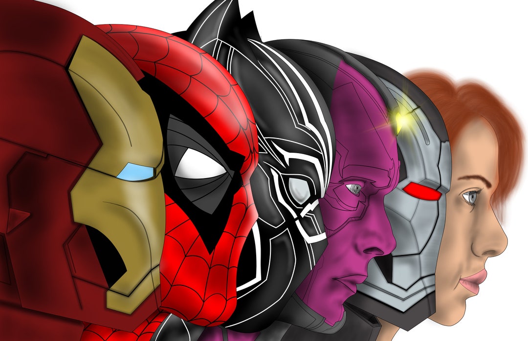 Team Iron Man: Civil War - Etsy
