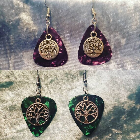 Handmade Tree of Life or Family Tree Guitar Pick | Etsy