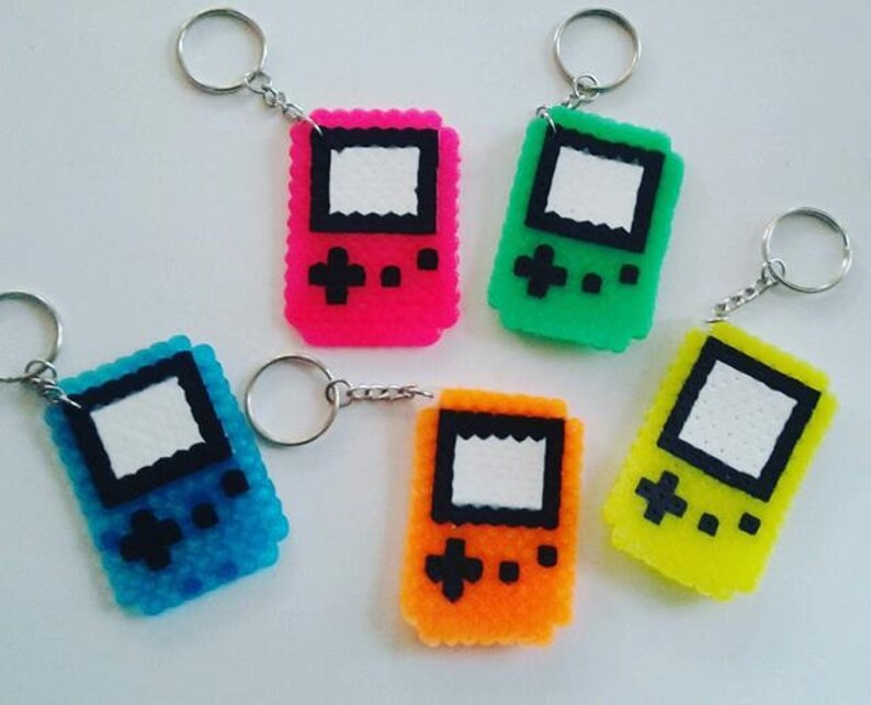 Gameboy Color Inspired Keychain - Etsy
