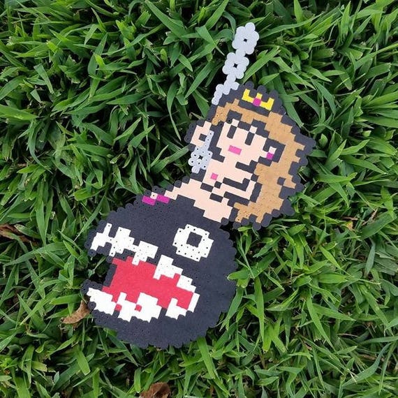 Mario Chain Chomp Pixel