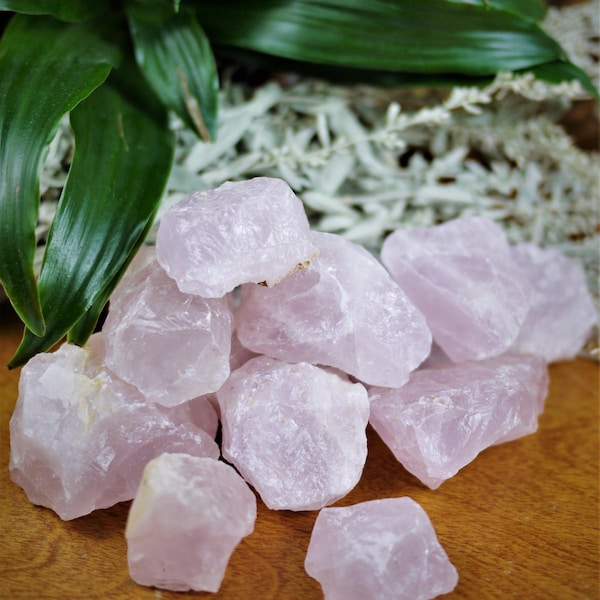 Raw Rose Quartz - Etsy