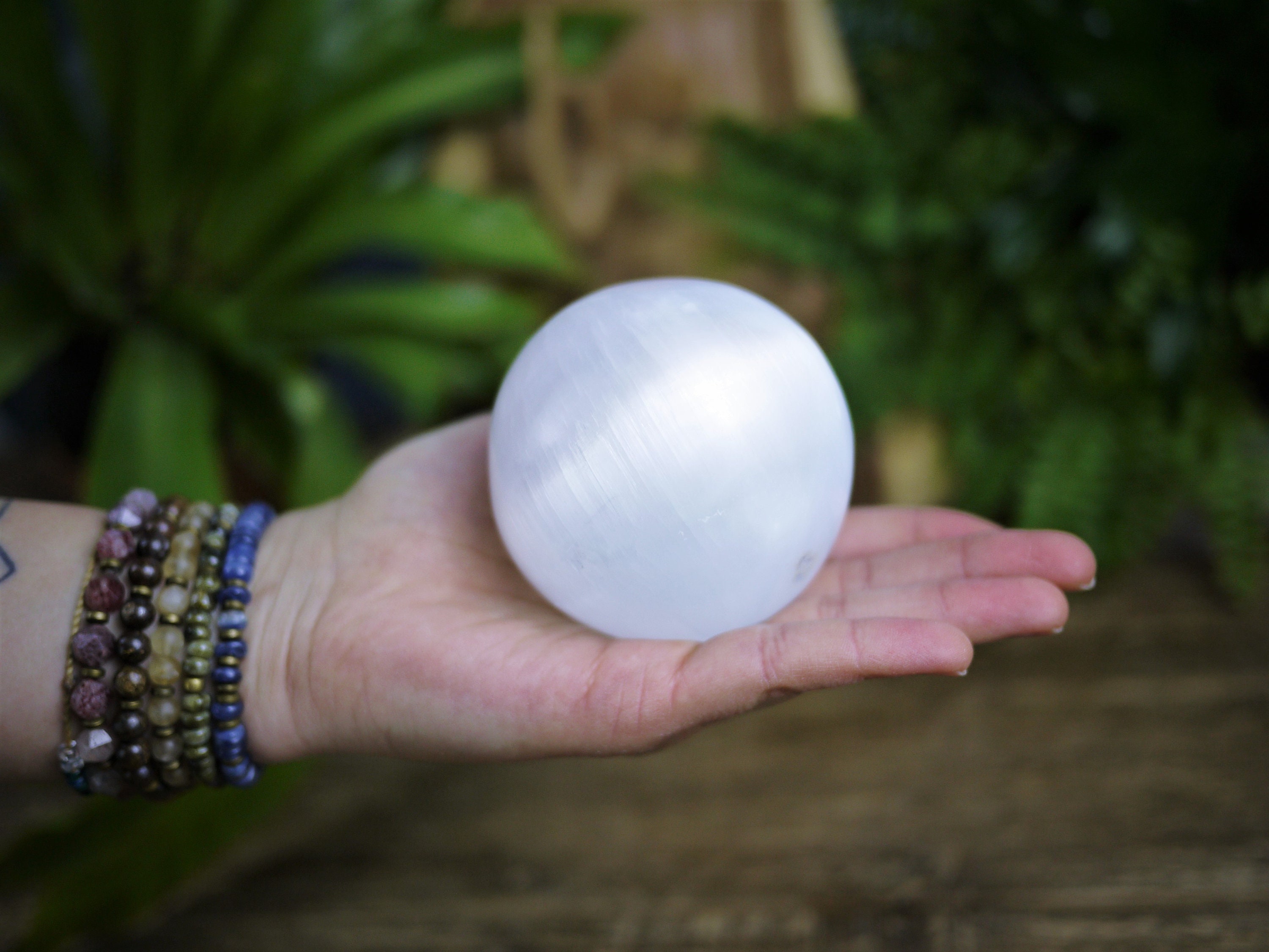 7cm Medium Selenite Spheres Satin Spar Orb Desert Rose Ball | Etsy