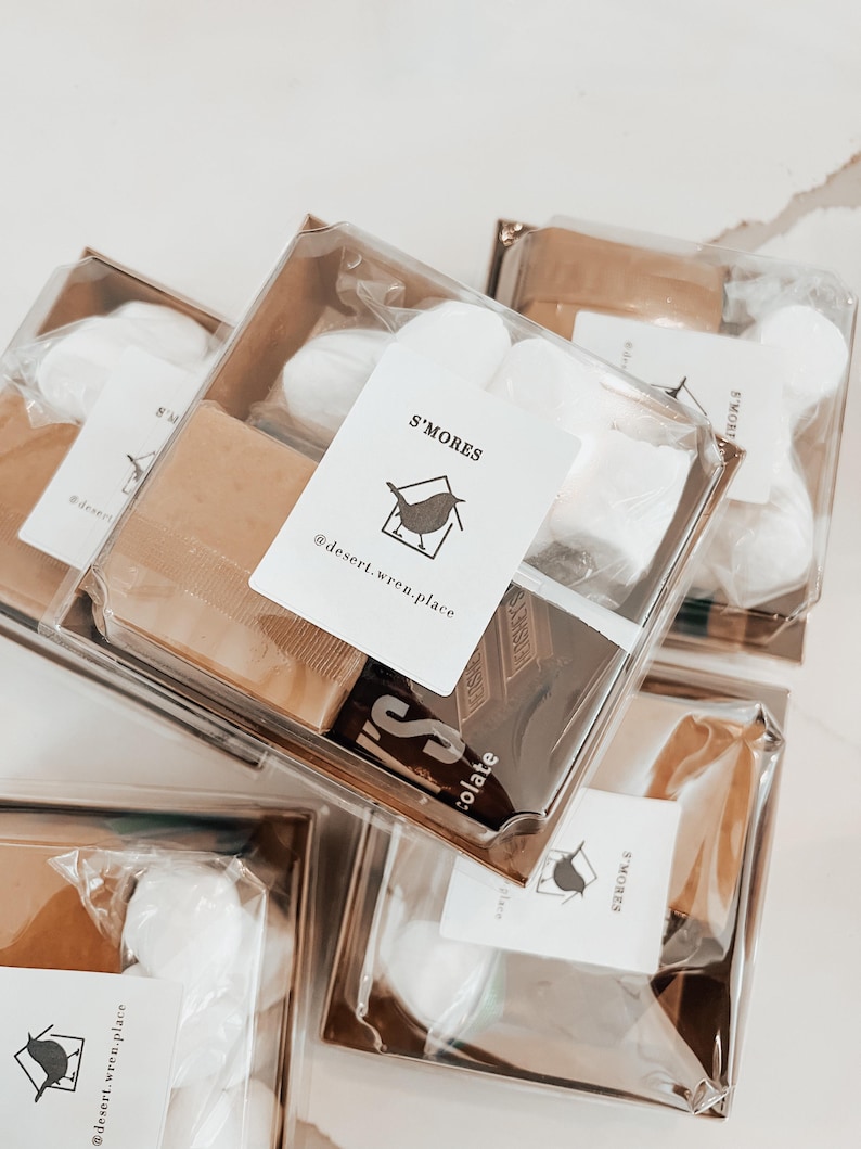 S’mores Kit Pack of 30 Individual Boxes - Wedding Favors, Campfire ...