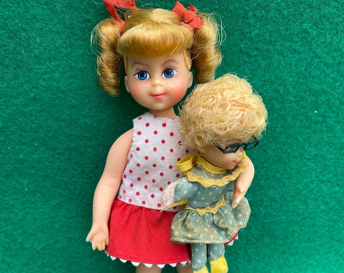 Mattel Buffy Doll From Family Affair TV Show With Mrs. Beasley Doll and ...