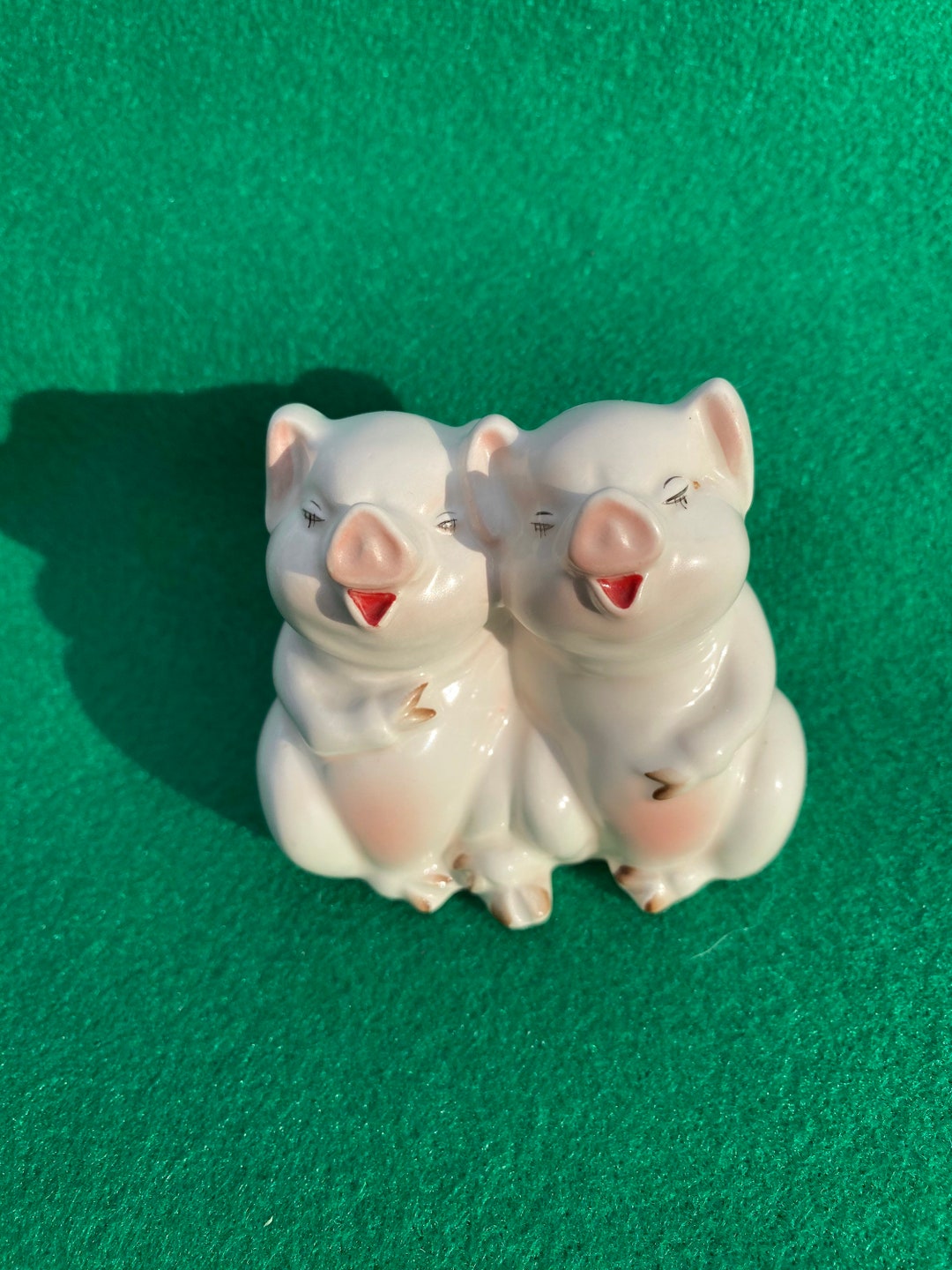 Laughing or Singing Pigs Figurine Beswick England - Etsy