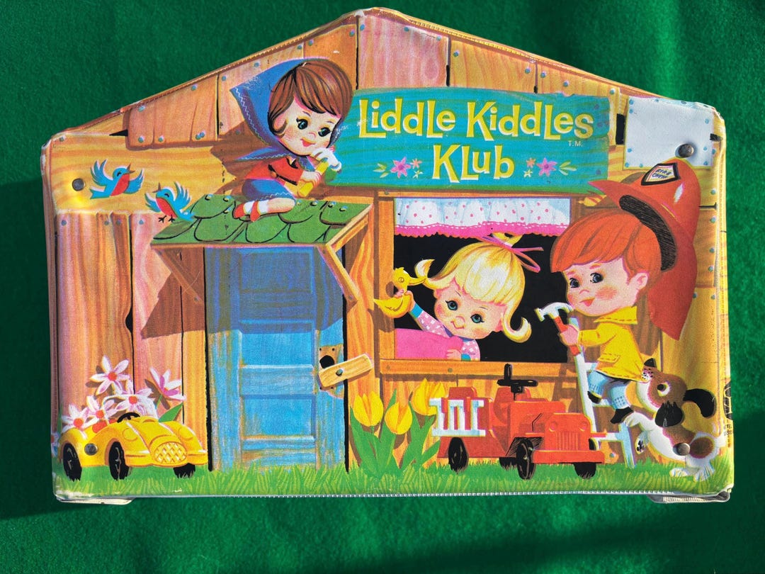 Mattel Liddle Kiddle Klub House Carrying Case Playset - Etsy