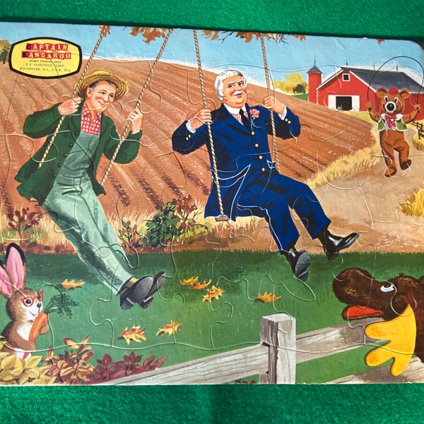 Captain Kangaroo Mr Moose - Etsy