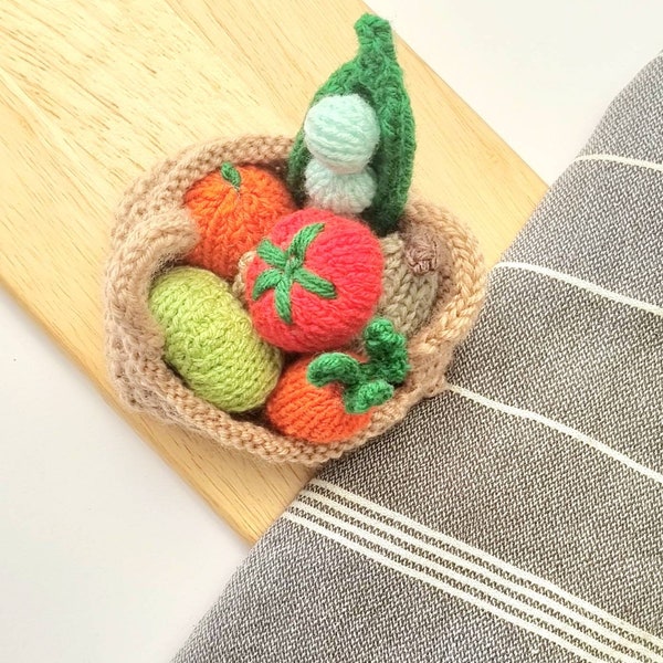 Knitted Vegetables - Etsy UK