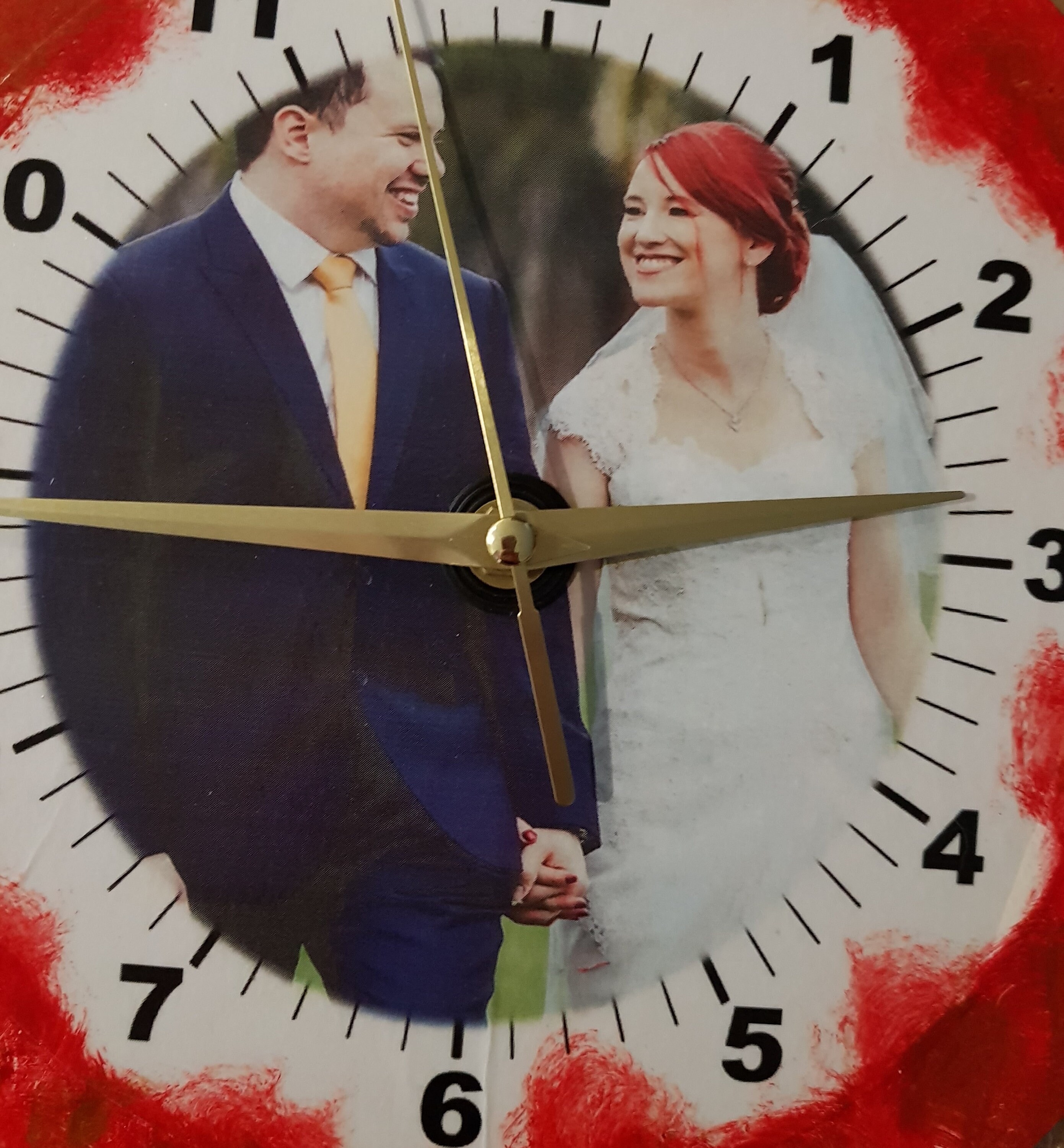 Photo Clock Personalised | Etsy
