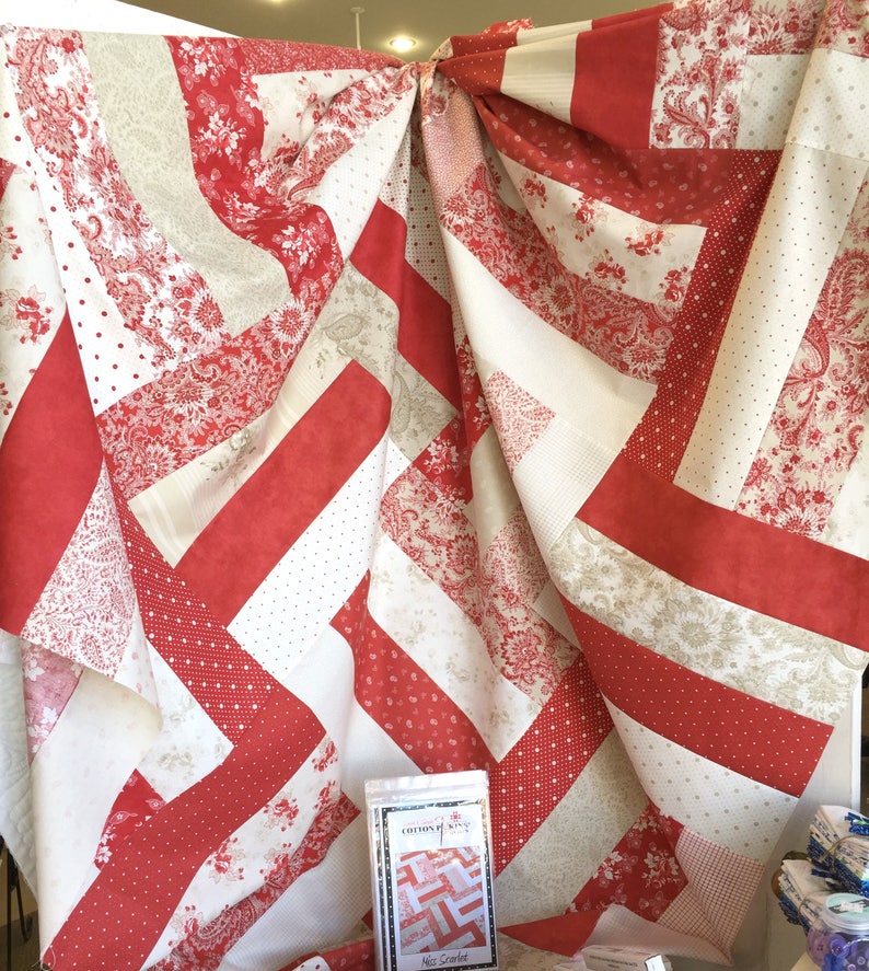 Miss Scarlet Quilt Pattern Digital Download PDF - Etsy Australia