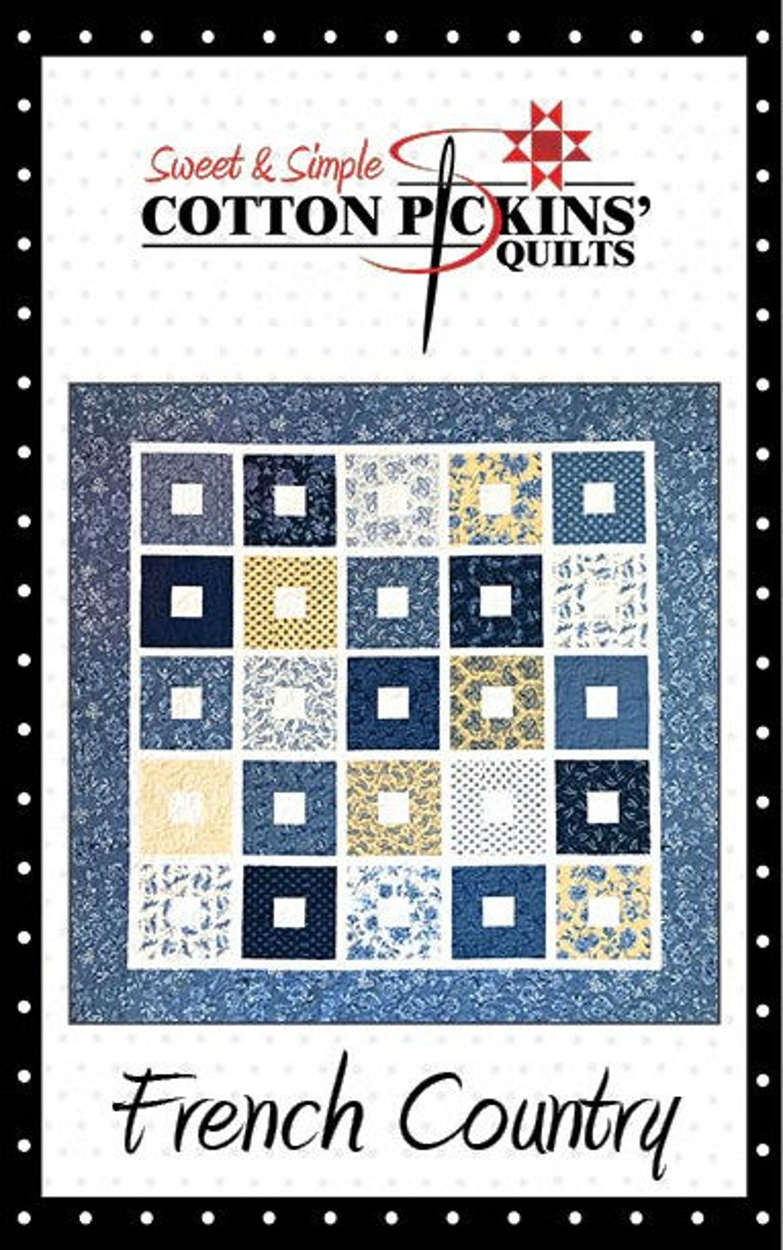French Country Quilt Pattern Digitial Download PDF | Etsy