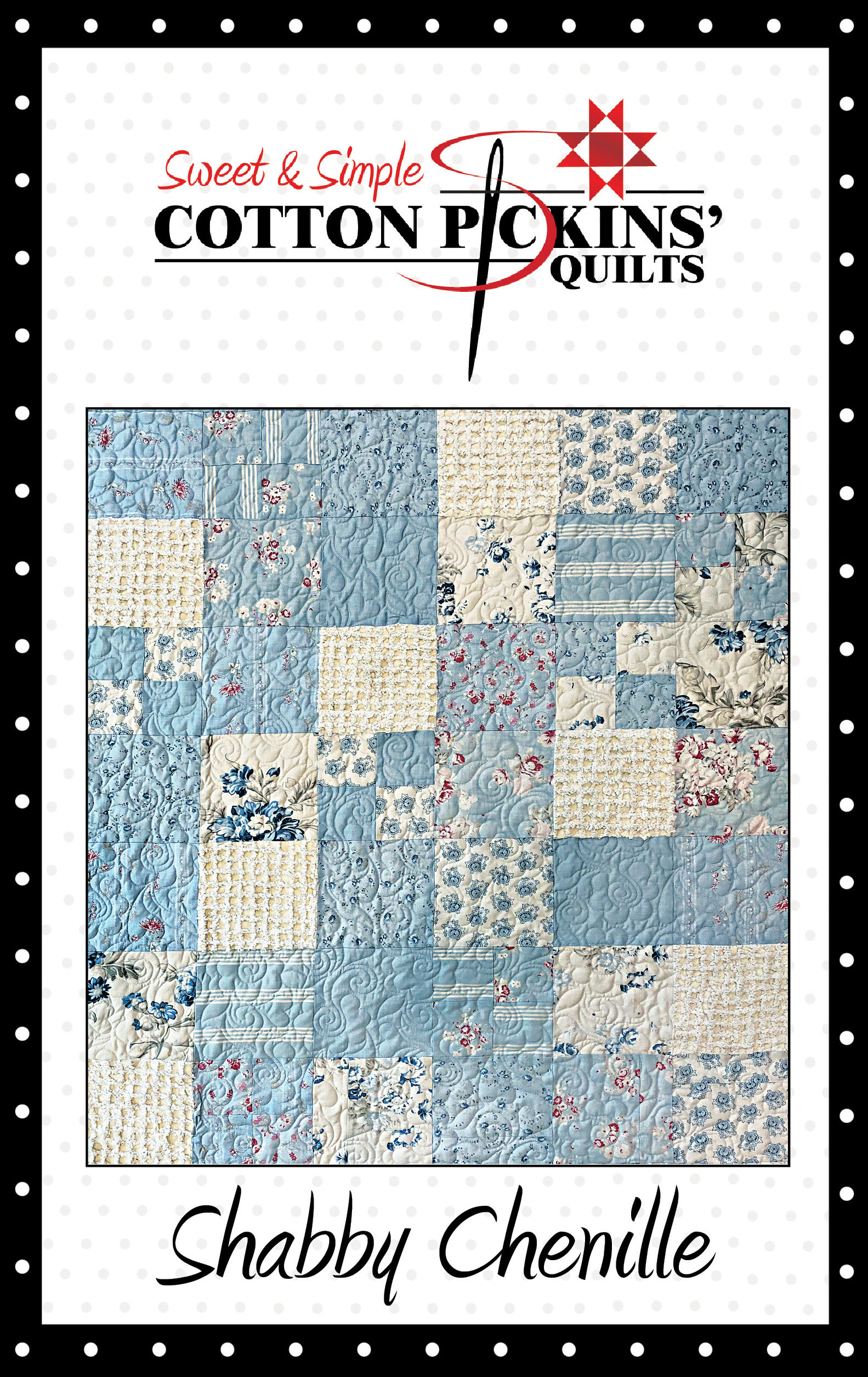 Shabby Chenille Quilt Pattern Digital Download PDF - Etsy
