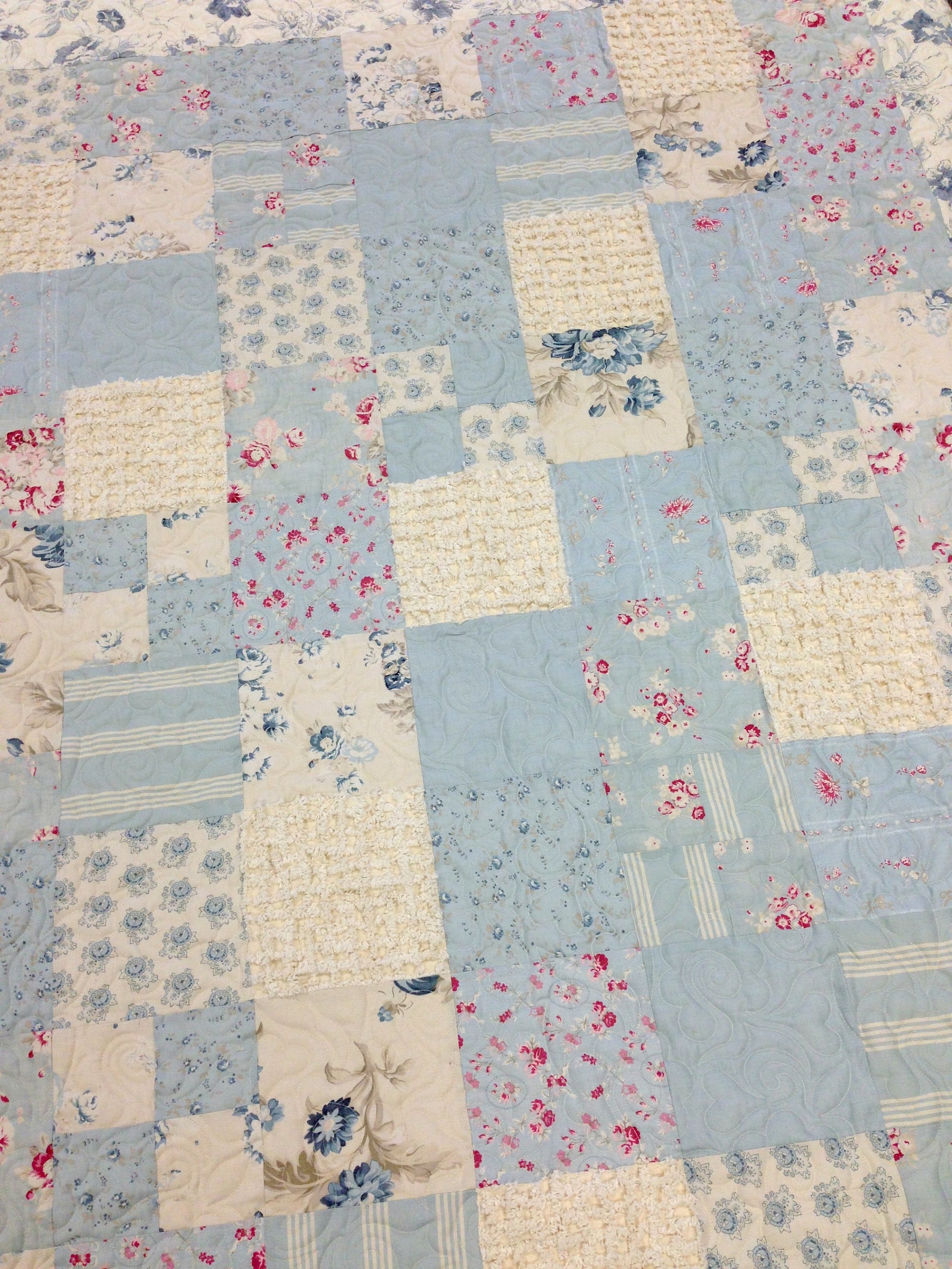 Shabby Chenille Quilt Pattern Digital Download PDF - Etsy