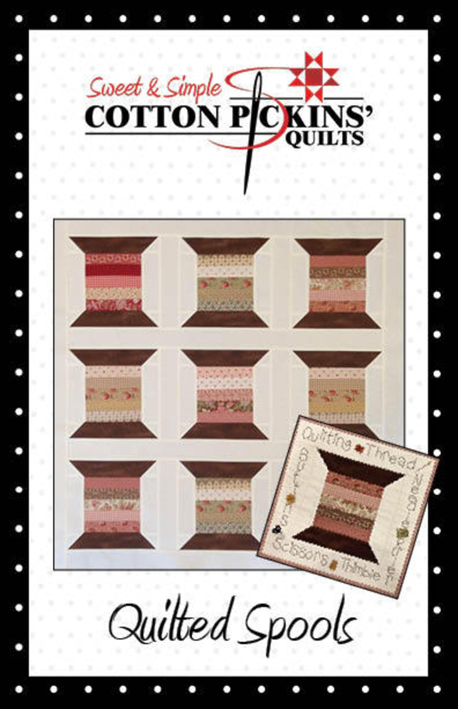 Quilting Spools Quilt Pattern Digital Download PDF | Etsy