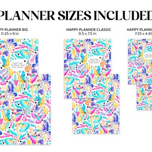 Summer Jungle Theme Printable Planner or Notebook Cover for Happy ...