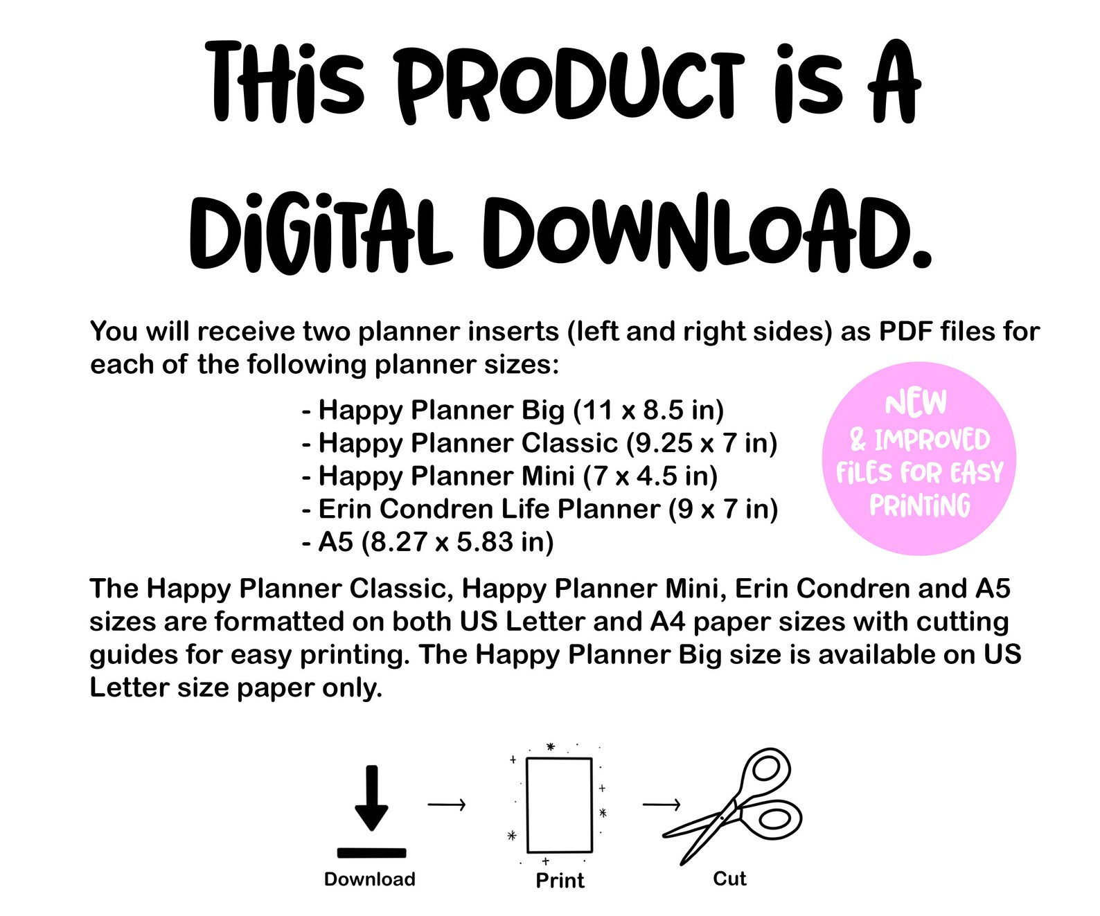 MONTHLY Coloring Printable Planner Pages for Happy Planner - Etsy