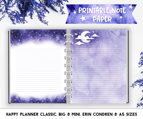 Galaxy & Constellation Printable Planner Inserts Printable - Etsy Australia