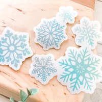Snowed in Stickers, 12" Cardstock Sticker Sheets, Winter Stickers ...