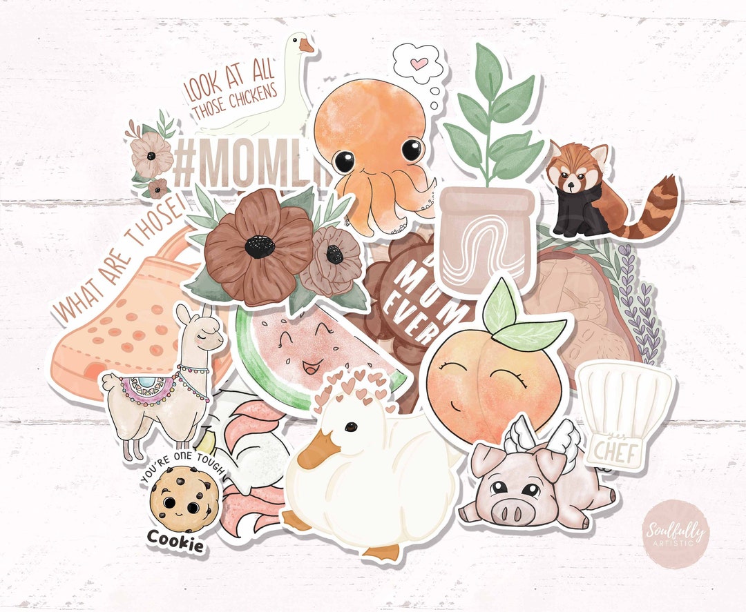 SURPRISE STICKER BUNDLE • Waterproof Stickers, Big Random Pack of ...