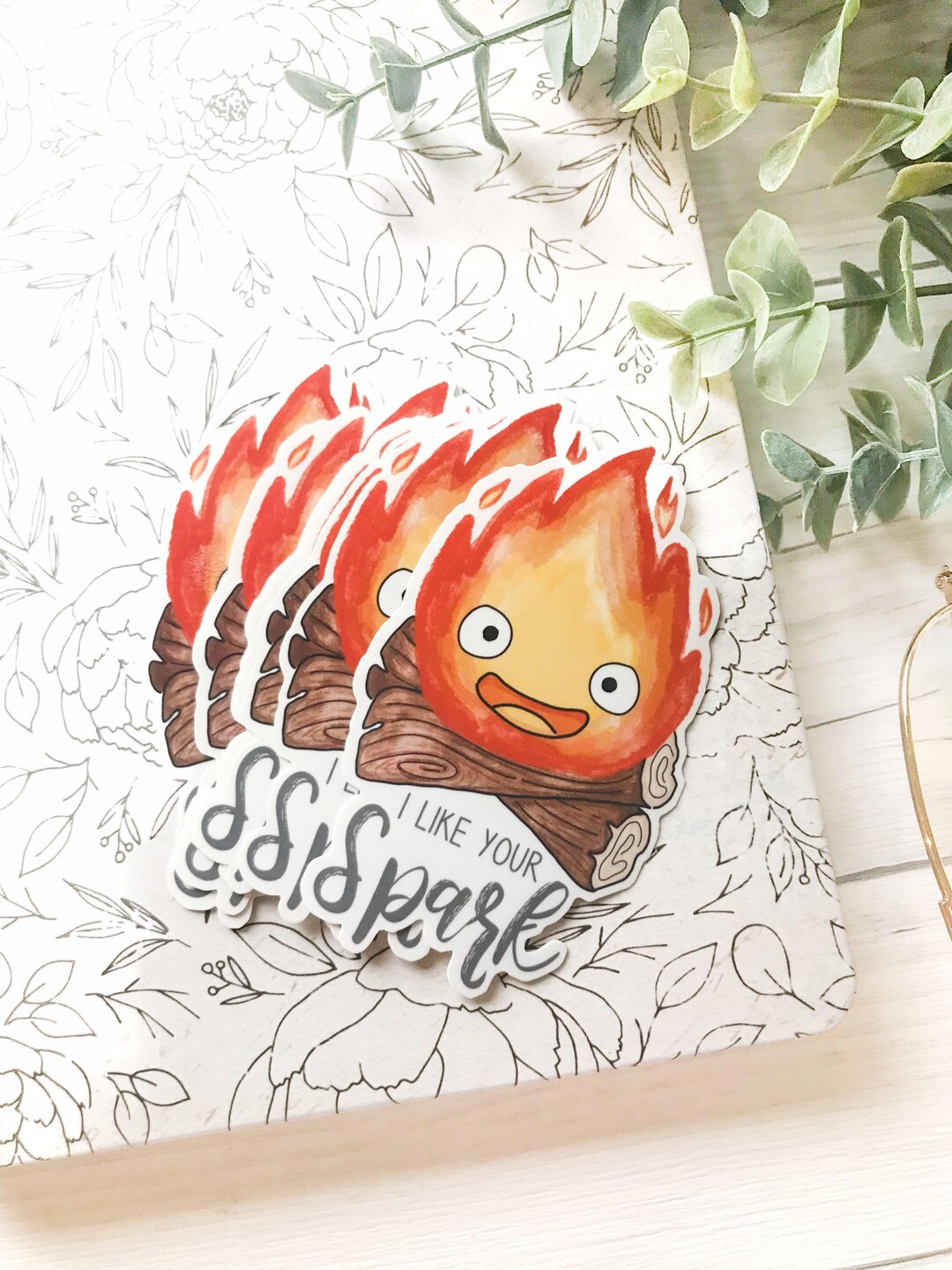 I Like Your Spark Sticker • Campfire Sticker, Waterproof Sticker, Fire ...
