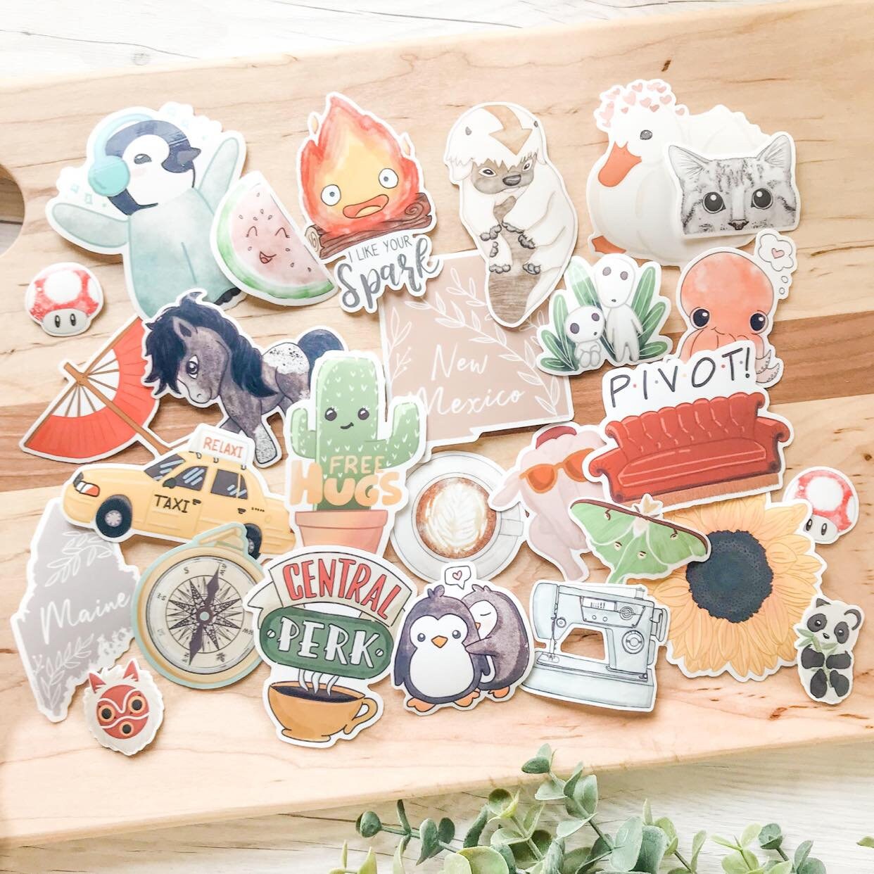 SURPRISE STICKER BUNDLE Waterproof Stickers Big Random Pack - Etsy