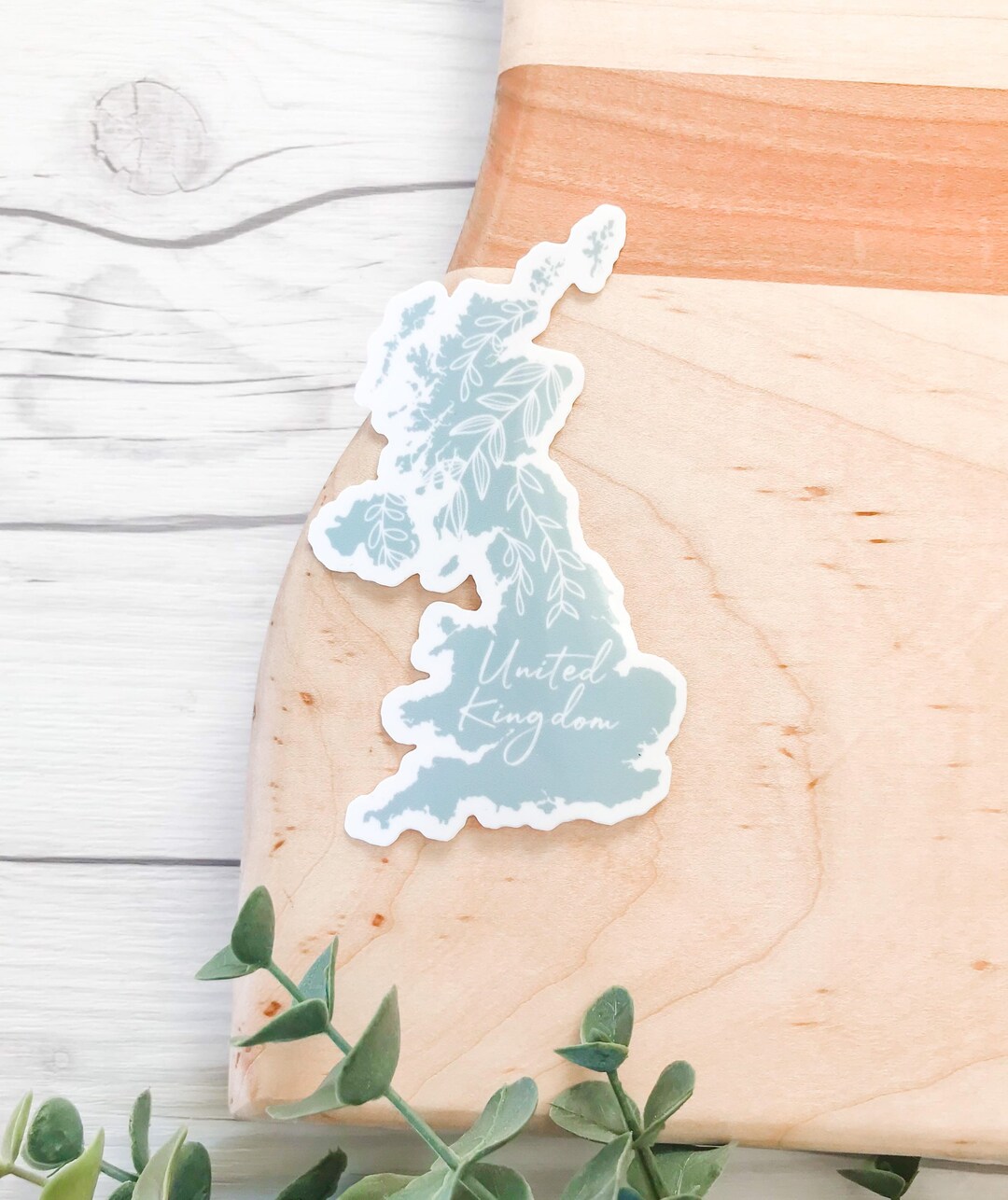 UNITED KINGDOM STICKER Waterproof Stickers, Country Map Stickers ...