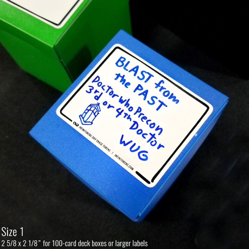 Magic Deck Box Labels - Etsy