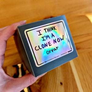 Holofoil Re-writable Deck Box Label Stickers - Etsy