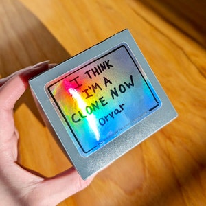 Holofoil Re-writable Deck Box Label Stickers - Etsy