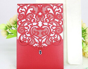 Diamond invitations | Etsy