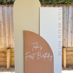 Large Arch Sign | Arch Wedding Sign | Arch Welcome Sign | Wood Wedding ...