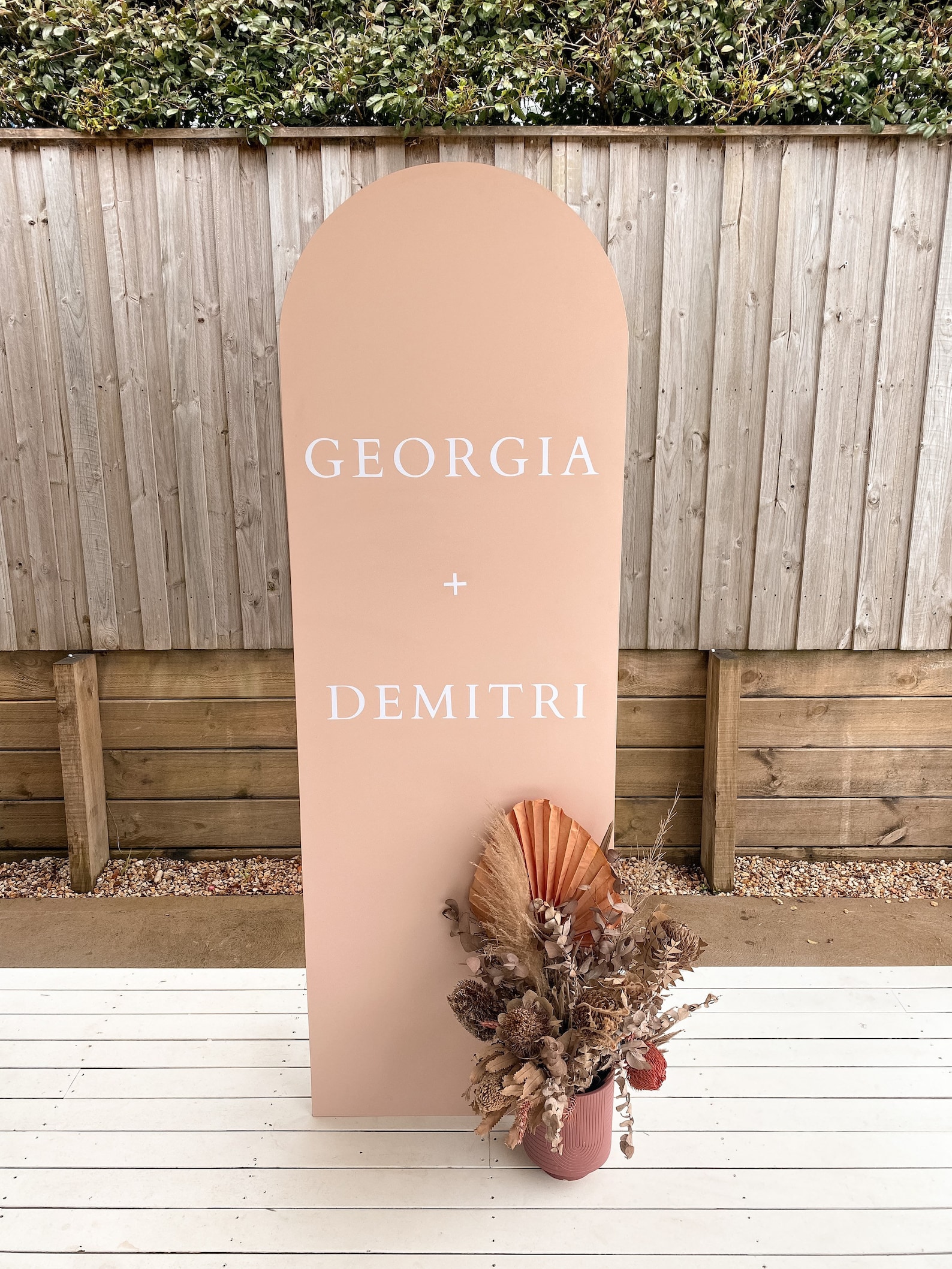 Large Arch Sign Arch Wedding Sign Arch Welcome Sign Wood Wedding Sign ...