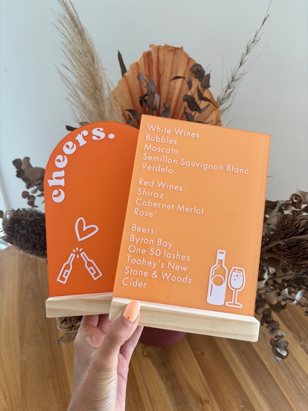 Acrylic Signs Arch Table Numbers Arch Wedding Signs Acrylic Arch Sign ...