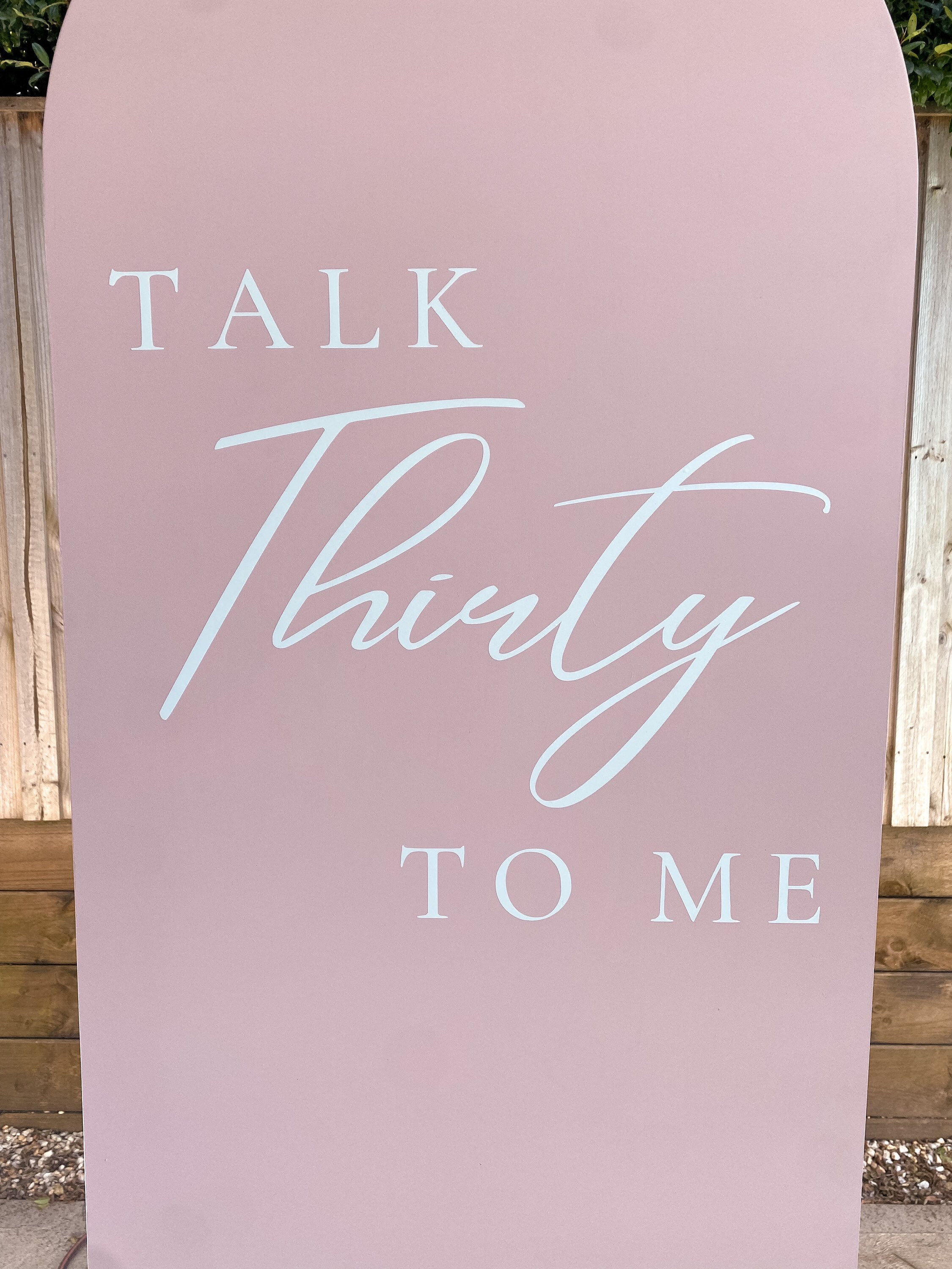 Large Event Sign | Custom Birthday Sign | Large Arch Sign | Arch Wood ...